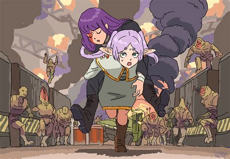 Kanokoga Fern Sousou No Frieren Frieren Halo Combat Evolved Halo Series Sousou No