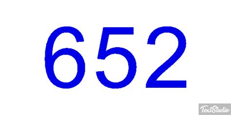 652 Number Animated  Logo Designs