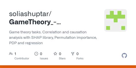Github Soliashuptar Gametheory Shapanalysis Game Theory Tasks Correlation And Causation