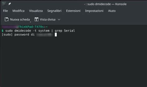 Come Si Visualizza Il Serial Number Di Un Computer Con Linux Comunicazione Pc
