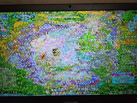 노트북 화면 깨짐 현상 지식in