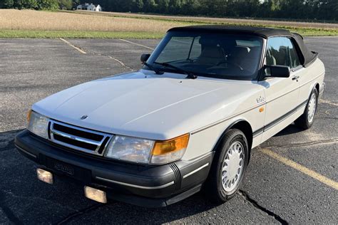 No Reserve 1989 Saab 900 Turbo Convertible 5 Speed For Sale On Bat