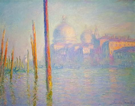 Le Grand Canal By Claude Monet In 1908 Dipinti Di Monet Arte Moderna