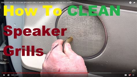 How To Clean Car Speaker Cover New Achievetampabay Org