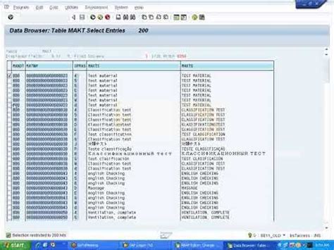 SAP ABAP Using Data Dictionary In Basic Programming 3 Class 10 SAP