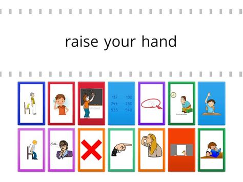 Classroom Orders Find The Match Classroom Orders Find The Match