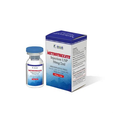 Methotrexate Injection Usp 50mg 2ml 500 Mg At ₹ 500 Vial In Navi Mumbai Id 2851072442473