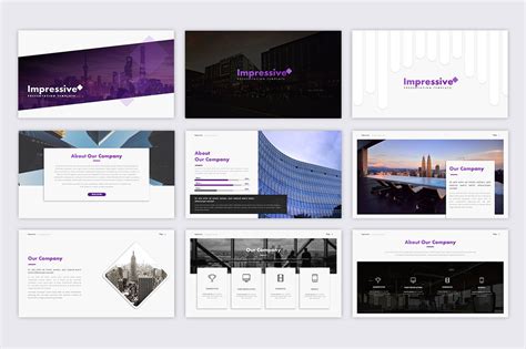 Impressive Presentation Powerpoint Template Templatemonster