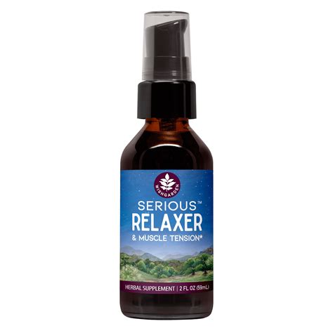 Serious Relaxer Natural Muscle Relaxer For Muscle Relief Wishgarden