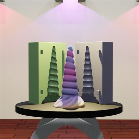 🦄 Unicorn Dildo Fantasy Themed・ Stl File For 3d Printing・cults