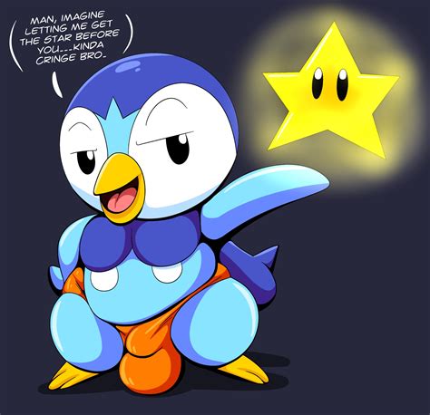 Rule 34 2023 Arrogant Avian Bulge Dialogue Funny Holding Object Humanoid Penis Mob Face Piplup
