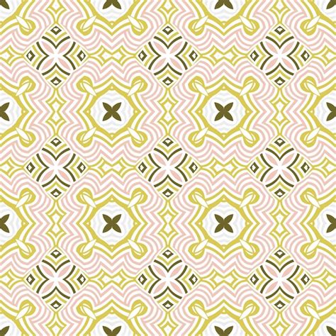 Free Vector Abstract Ethnic Styled Pattern Background