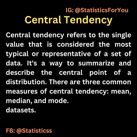Statistics For You On Linkedin Datascience Scope Centraltendency