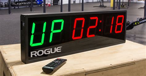 Rogue Echo Gym Timer Wall Clock Rogue Fitness