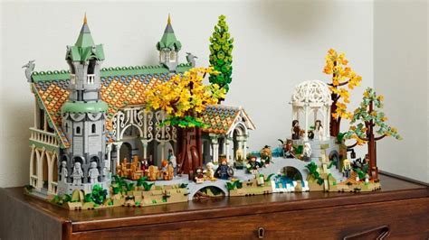First Look At The Four Flagship Lego The Lord Of The Rings Sets Together