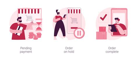 Booking Processing Abstract Concept Royalty Free Vector