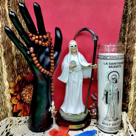 Santa Muerte Wedding Wholesale Santa Muerte Altar Plate Blessed For