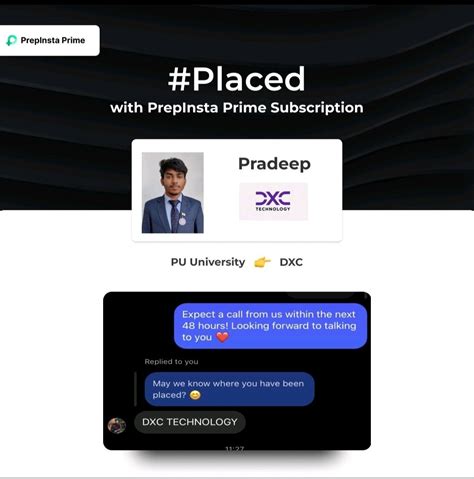 Prepinsta On Linkedin Prepinsta Prime Placements Hiring Successstory Successmindset