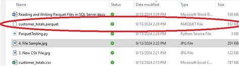 Reading And Writing Parquet Files In Sql Server Simple Talk