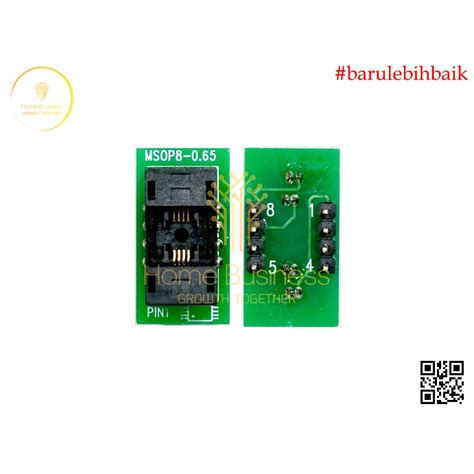 Jual Adapter Jepitan Socket Soket Ic Bios Printer Canon Msop8 Msop 8 0 65 Shopee Indonesia