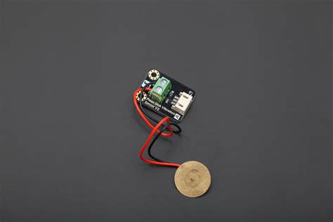 Taidacent Diy Ceramic Piezo Vibration Sensor Analog Vibration Sensor Piezoelectric Shock Sensor