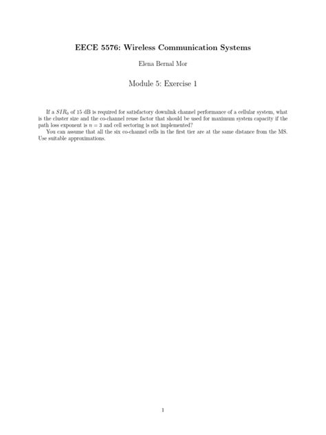 Class Exercise 1 Cell Structure Design Pdf