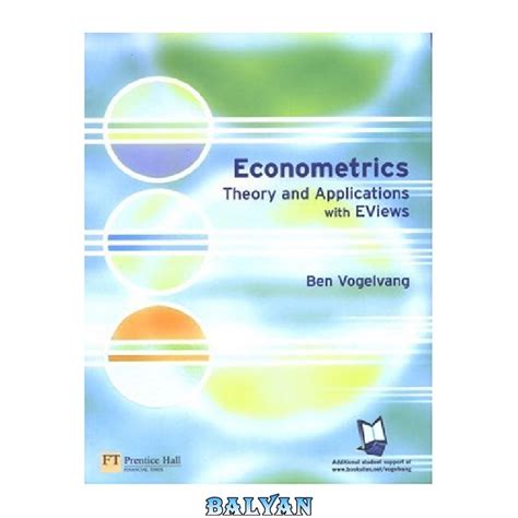 اقتصاد سنجی نظریه و کاربردها با دیدگاه ها وبلاگ کتابخانه دیجیتال بلیان