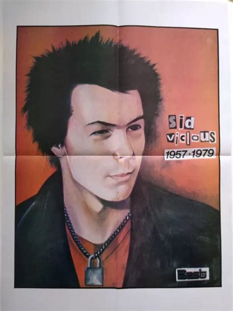 Sid Vicious Lemmy Kilmister Motorhead Sex Pistols Poster France £3590 Sid Vicious Lemmy Kilmister Motorhead Sex Pistols Poster France £3590