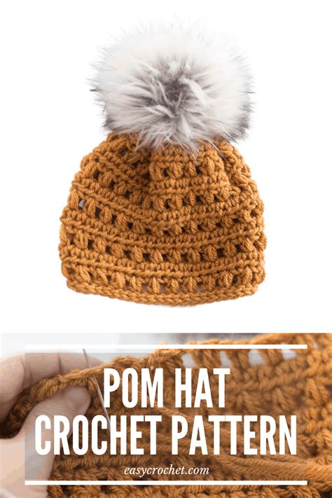 Pom Pom Crochet Beanie Pattern Easy Crochet Patterns