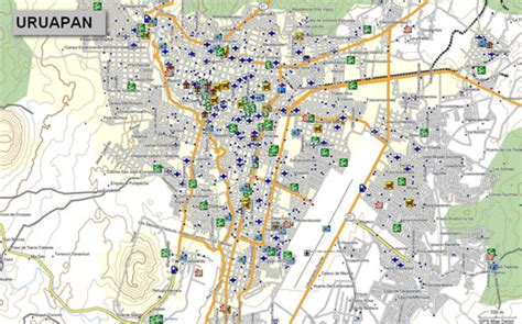 Purepero Michoacan Map Is Walking Map