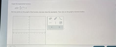 Solved Graph The Exponential Functiongx43ex42plot Two