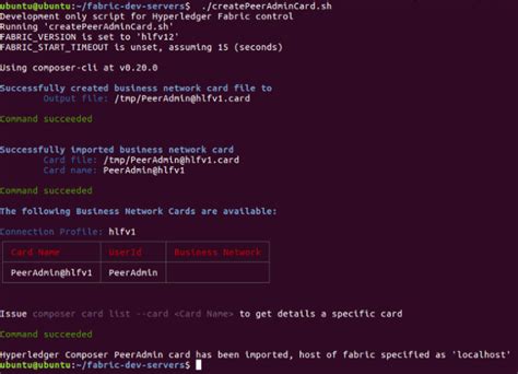 setup hyperledger composer to build blockchain poc application blog