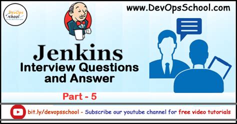 Jenkins Interview Questions And Answers Part 5