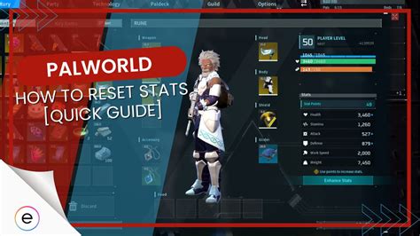 Palworld How To Reset Stats [our Tips]