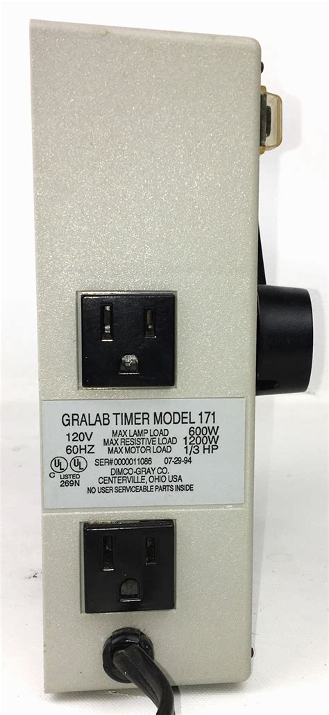 Used Gralab Model 171 60 Minute Timer For Sale At Chemistry Rg