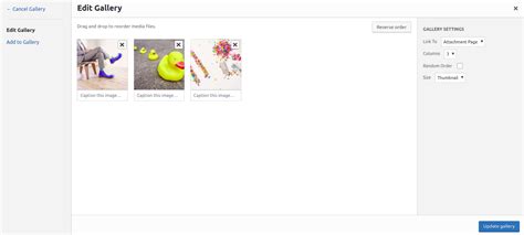 Add Action Only If Gallery Shortcode Attribute Is Equal To Wordpress