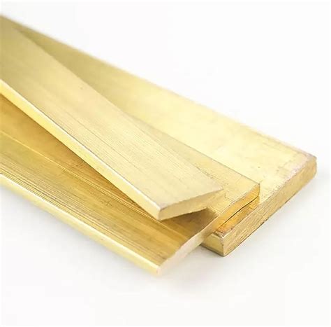 Slghlsahg H59 Brass Flat Bar Stockbrass Flat Bar6mm Thickrectangle Square Metal Solid Brass
