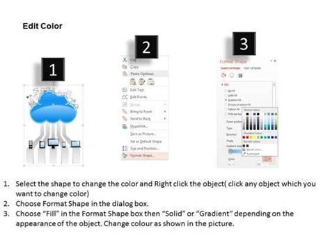 1 Cloud Computing Concept With Mobile Devices Connected To Public Cloud Ppt Slides