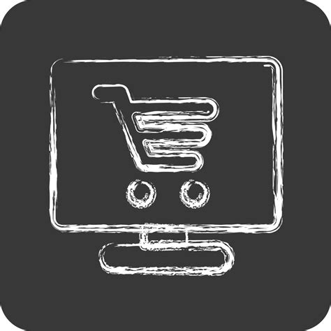 Icon Product Suitable For Startup Symbol Chalk Style Simple Design Editable Design Template