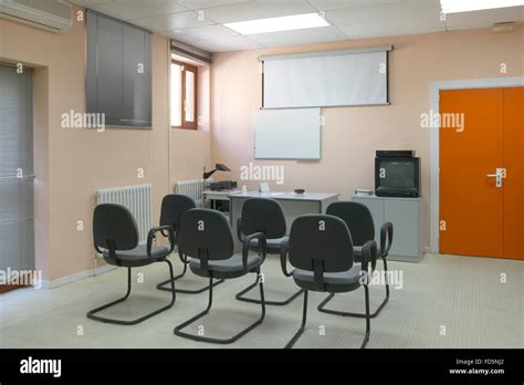 Classroom Projector Board Hi Res Stock Photography And Images Alamy