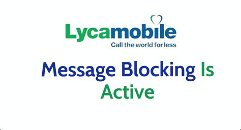 How To Fix Lycamobile Message Blocking Is Active Networkbuildz