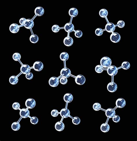 Abstract Molecular Structure Stock Photo By Frenta 180291416