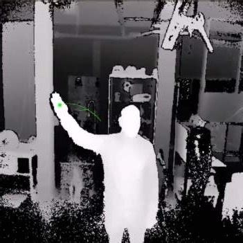 Depth Images During The Gesture Recognition With The Kinect V2 Camera Download Scientific