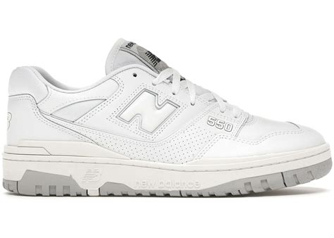 New Balance 550 White Grey - BB550PB1