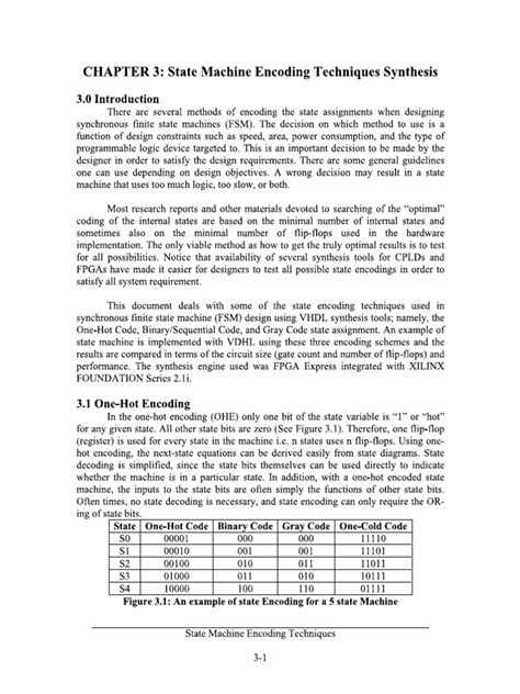 encoding techniques pdf
