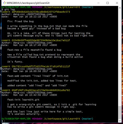 如何写好git commit message Dulk 博客园