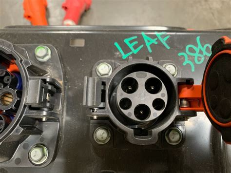 11 12 Fit Nissan Leaf Oem Quick Charge Port Assembly Less Than 1 000