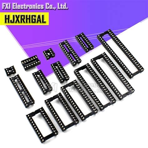 10PCS IC Sockets DIP6 DIP8 DIP14 DIP16 DIP18 DIP20 DIP28 DIP40 Pins Connector DIP Socket 6 8 14