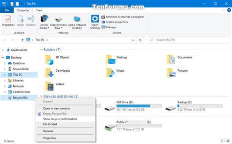 Add Show Recycle Confirmation To Windows Recycle Bin Context Menu