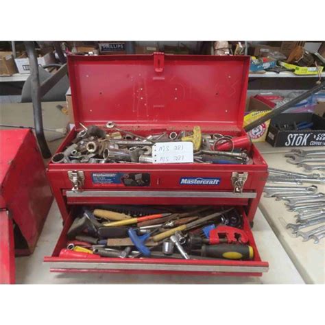Mastercraft Toolbox Full Of Tools
